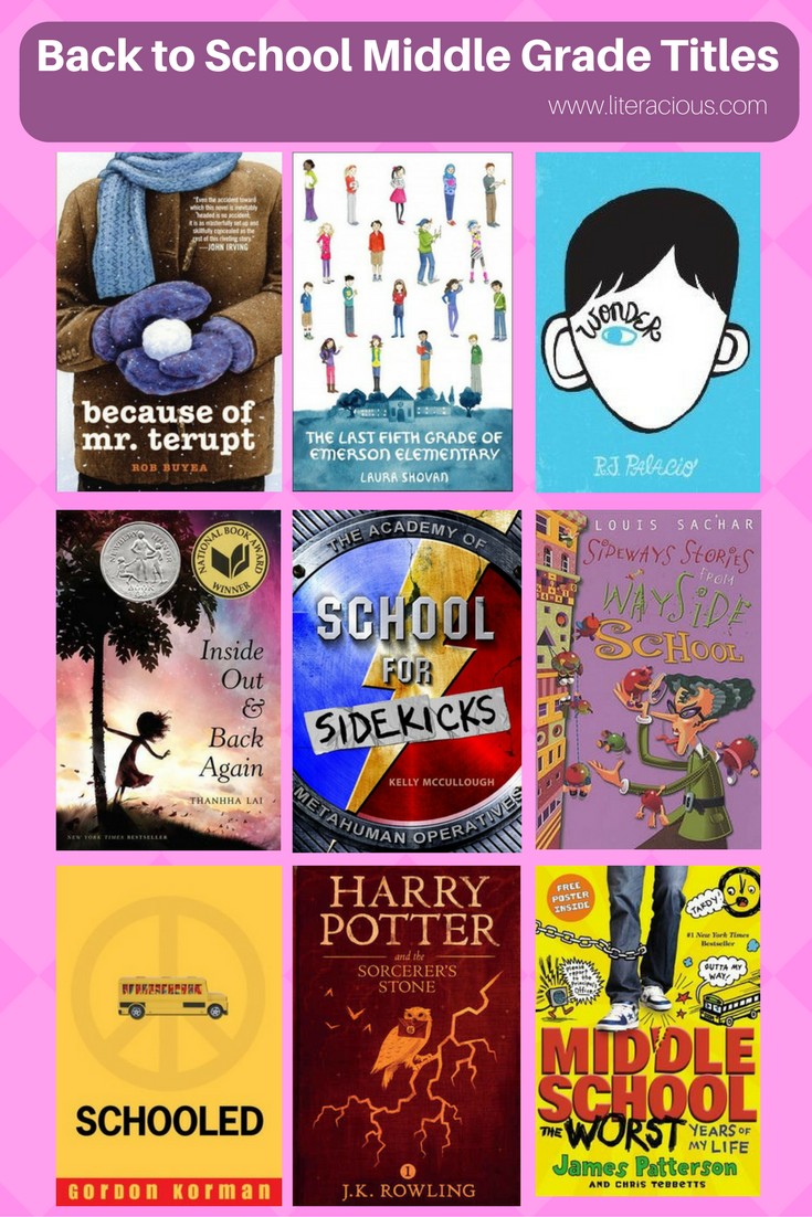 Back to School - Middle Grade Edition – Literacious